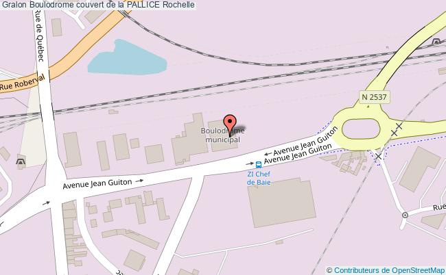 Terrain de boules Boulodrome couvert de la pallice Rochelle