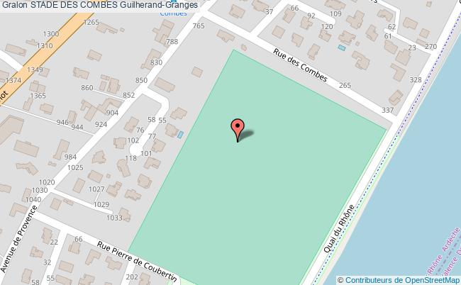 TERRAIN DE FOOT Stade des combes Guilherand-Granges