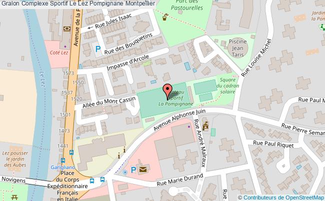 Terrain de Football Complexe Sportif Le Lez Pompignane Complexe sportif ...