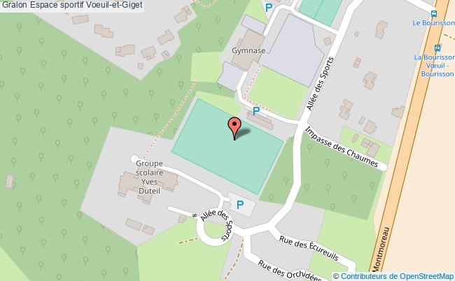 Terrain de football Espace sportif Voeuil-et-Giget