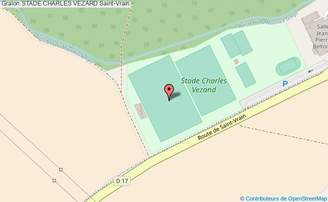 TERRAIN DE FOOTBALL HONNEUR Stade charles vezard Saint-Vrain