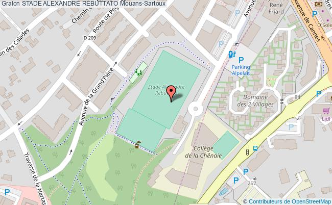 Terrain de football Stade alexandre rebuttato Mouans-Sartoux