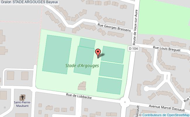 Terrain de football Stade argouges Bayeux