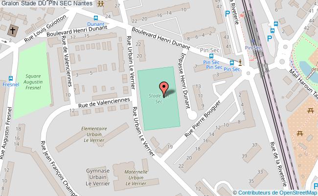 Terrain de Football Stade du pin sec Nantes