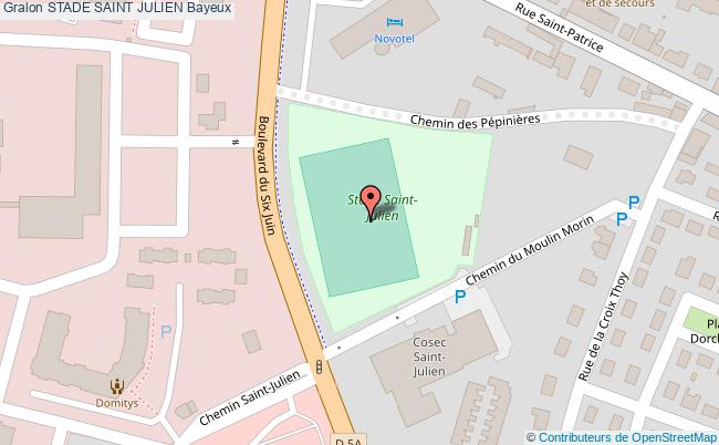 Terrain de football Stade saint julien Bayeux