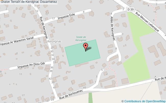 Terrain de Football Terrain de kervignac Douarnenez