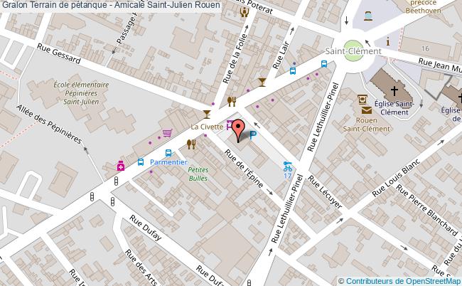 Terrain de pétanque - Amicale Saint-Julien Terrain de pétanque ...