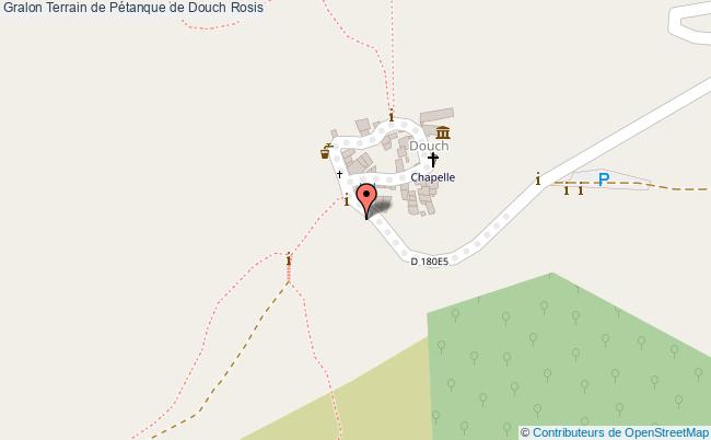Terrain de Pétanque de Douch Terrain de pétanque de douch Rosis