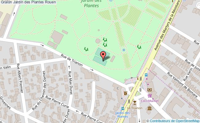 Terrain de pétanque du Jardin des Plantes Jardin des plantes Rouen