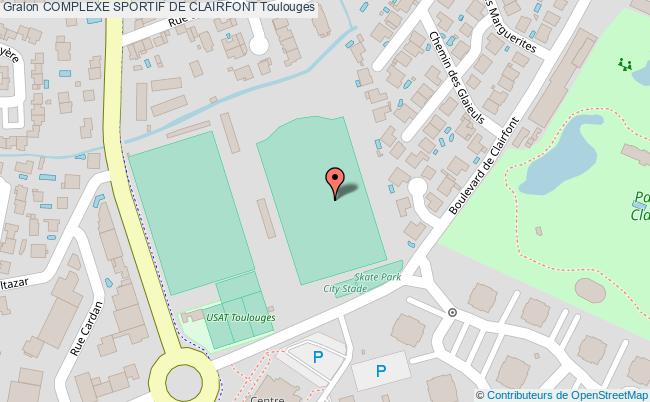 TERRAIN DE RUGBY A XIII Complexe sportif de clairfont Toulouges