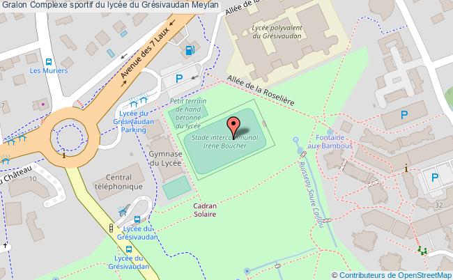 Terrain de rugby Complexe sportif du lycée du grésivaudan Meylan