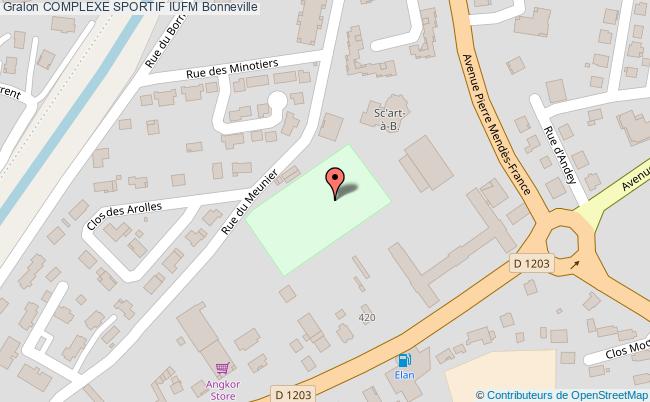 TERRAIN DE RUGBY Complexe sportif iufm Bonneville