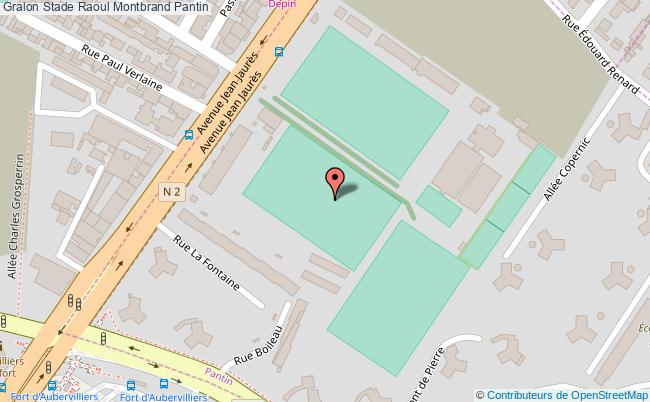 TERRAIN DE RUGBY D'ENTRAÏNEMENT Stade raoul montbrand Pantin