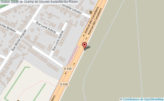 Terrain de rugby Stade du champ de courses Sotteville-lès-Rouen