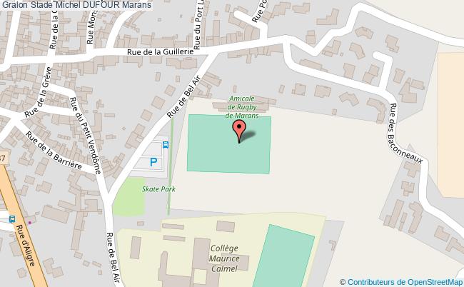 Terrain de rugby Stade michel dufour Marans