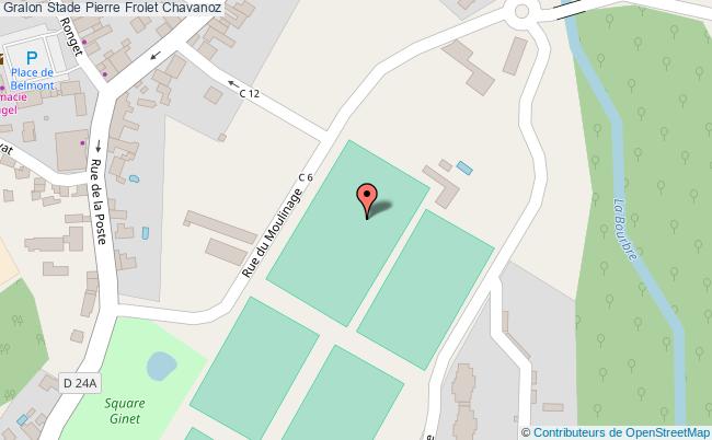 Terrain de rugby Stade pierre frolet Chavanoz