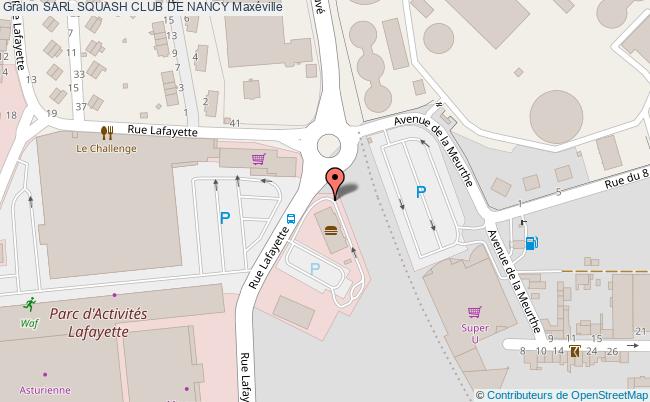 TERRAIN DE SQUASH Sarl squash club de nancy Maxéville