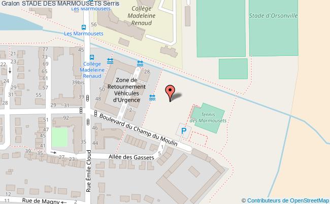 TERRAIN FOOTBALL ET RUGBY Stade des marmousets Serris