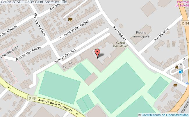 Terrain synthétique Stade caby Saint-André-lez-Lille