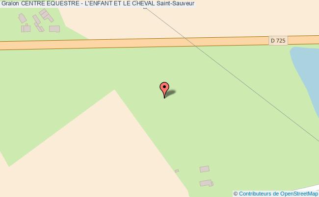 terrain trec Centre equestre - l'enfant et le cheval Saint-Sauveur