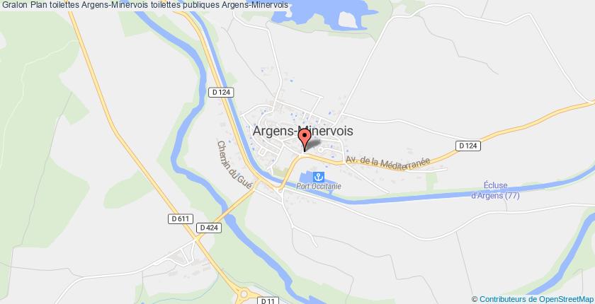 Toilette Argens-Minervois liste des toilettes publiques de Argens ...