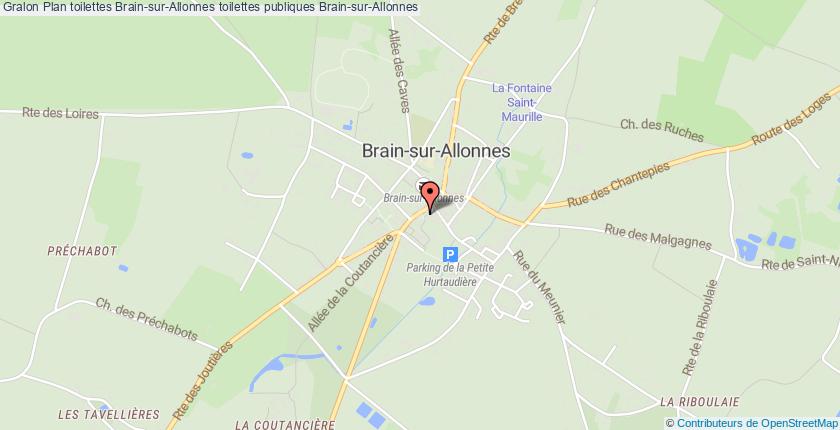 Toilette Brain-sur-Allonnes liste des toilettes publiques de Brain-sur ...