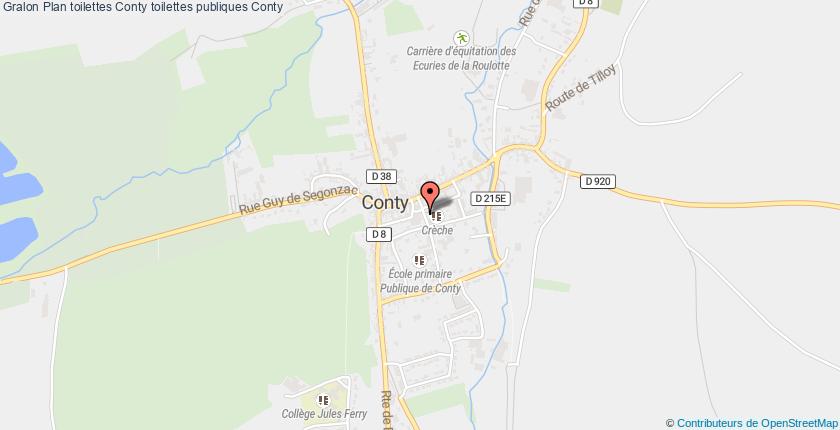 Toilette Conty liste des toilettes publiques de Conty : 1 toilettes