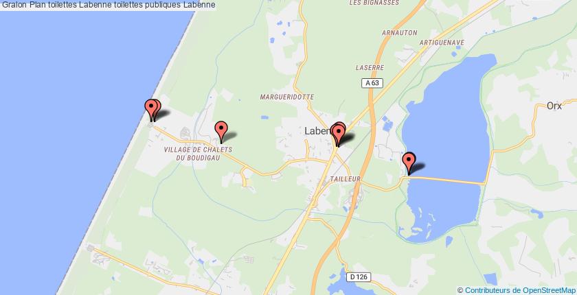Toilette Labenne liste des toilettes publiques de Labenne : 8 toilettes
