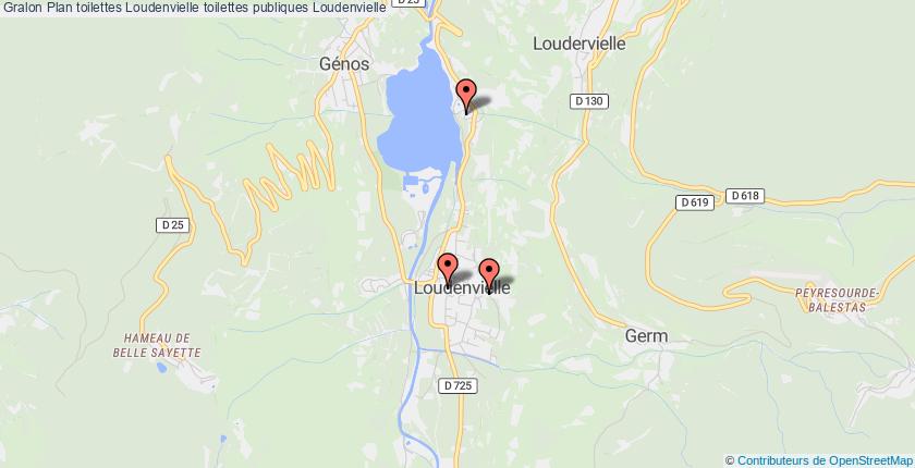 Toilette Loudenvielle liste des toilettes publiques de Loudenvielle : 3 ...