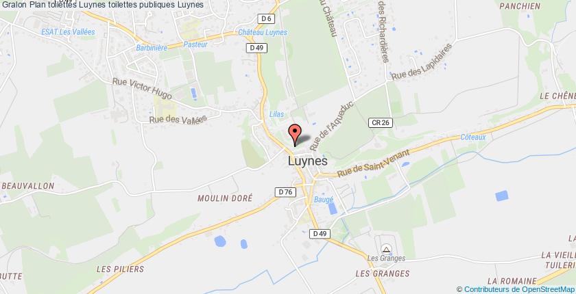 Toilette Luynes liste des toilettes publiques de Luynes : 1 toilettes