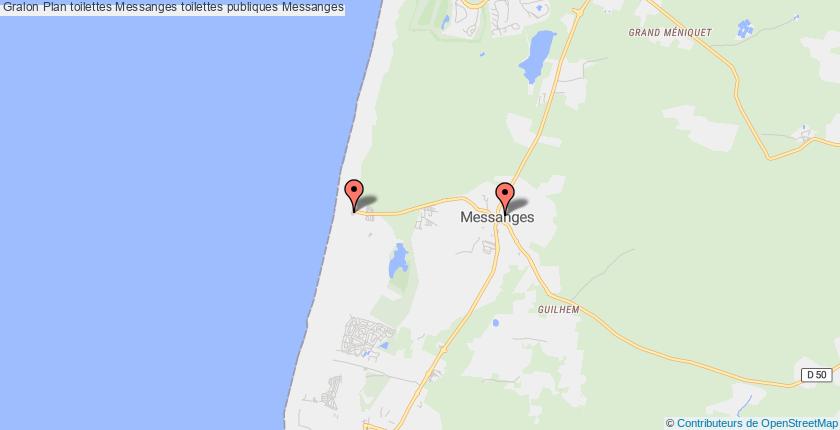 Toilette Messanges liste des toilettes publiques de Messanges : 2 toilettes