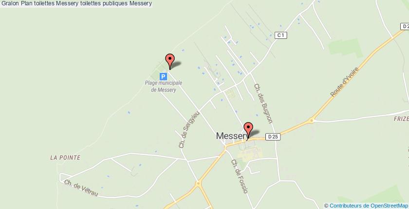 Toilette Messery liste des toilettes publiques de Messery : 2 toilettes