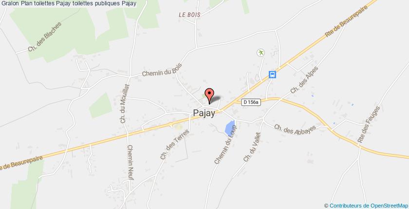 Toilette Pajay liste des toilettes publiques de Pajay : 1 toilettes