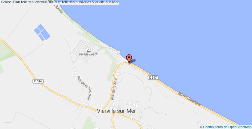 Toilette Vierville-sur-Mer liste des toilettes publiques de Vierville ...