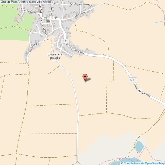 Plan Annoire carte ville Annoire