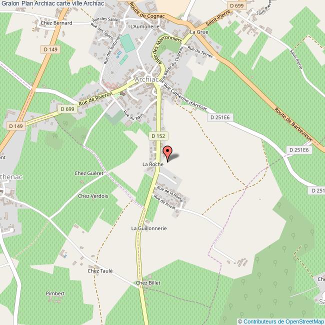 Mairie Archiac informations commune de Archiac 17