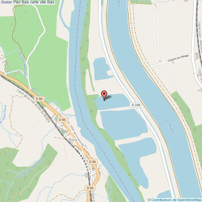 Plan Baix carte ville Baix