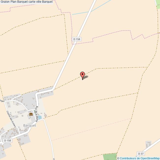 Plan Barquet carte ville Barquet