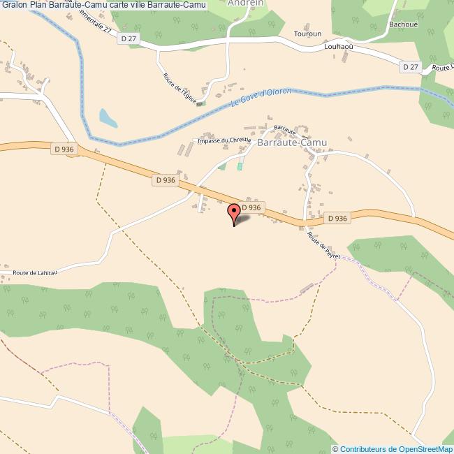 Mairie Barraute-Camu informations commune de Barraute-Camu 64