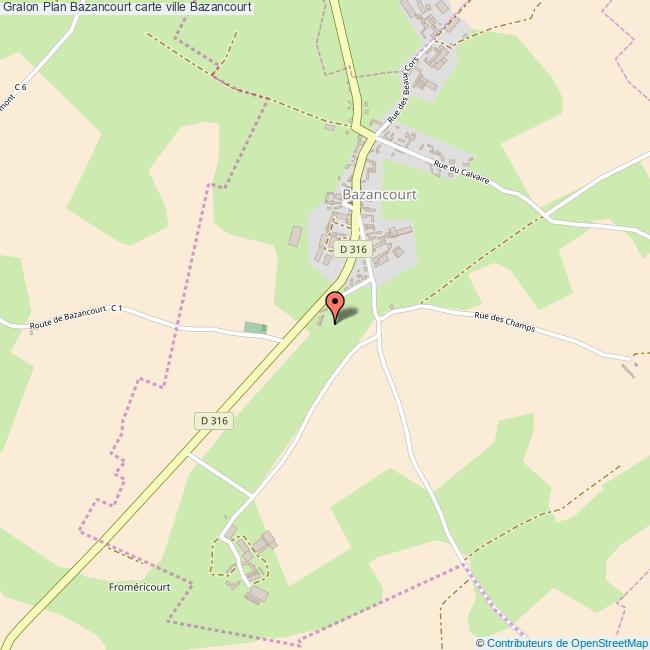 Mairie Bazancourt informations commune de Bazancourt 60