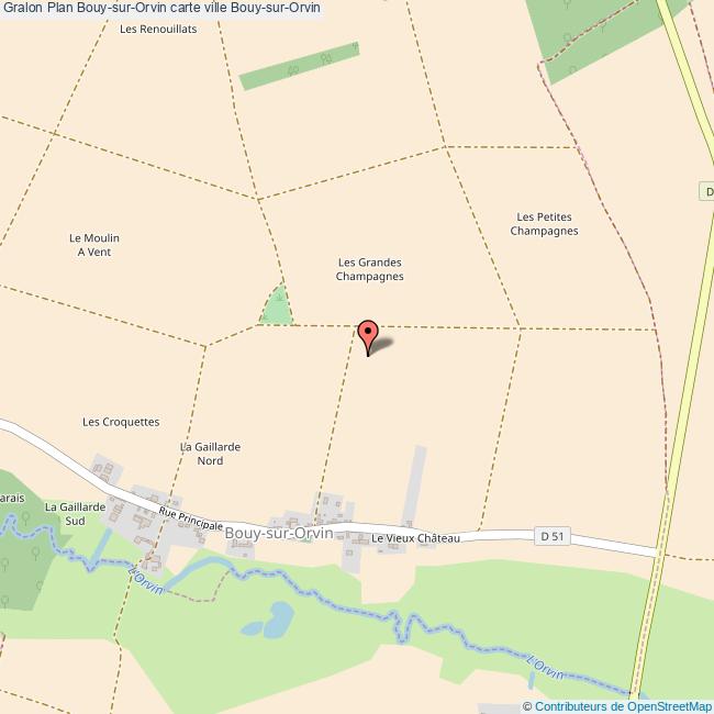 Plan Bouy-sur-Orvin carte ville Bouy-sur-Orvin Plan Bouy-sur-Orvin carte ville Bouy-sur-Orvin