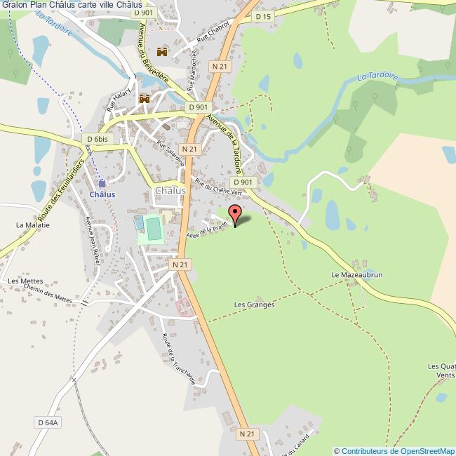 Mairie Châlus informations commune de Châlus 87