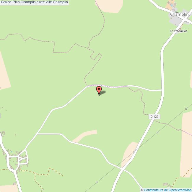 Plan Champlin carte ville Champlin