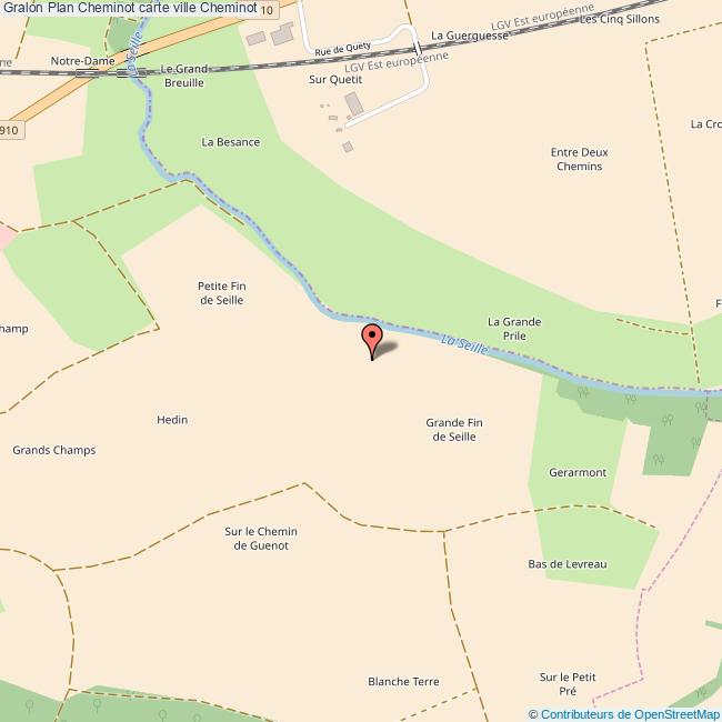 Plan Cheminot carte ville Cheminot