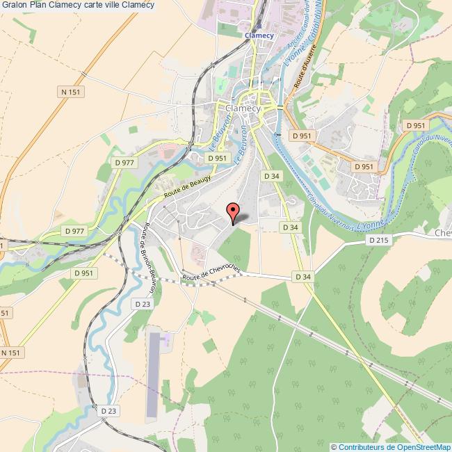 Mairie Clamecy informations commune de Clamecy 58