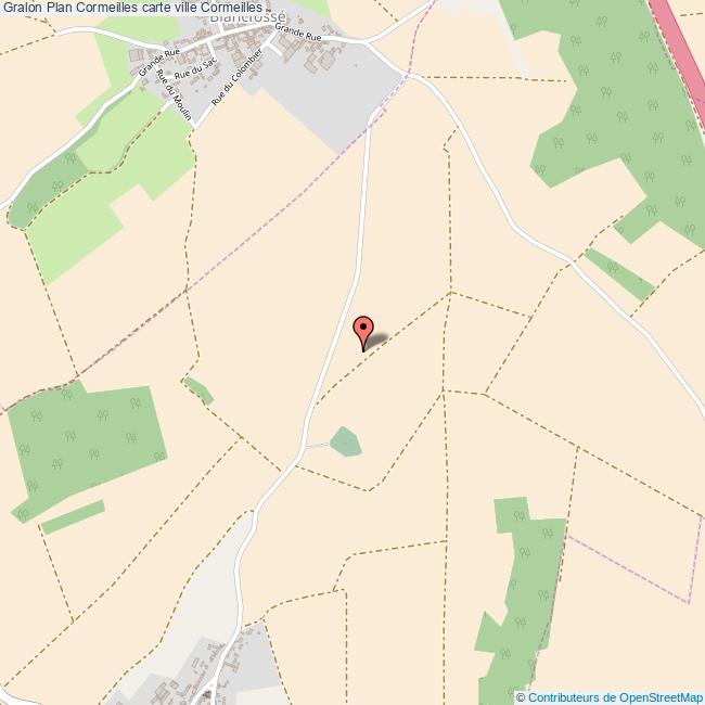 Plan Cormeilles carte ville Cormeilles