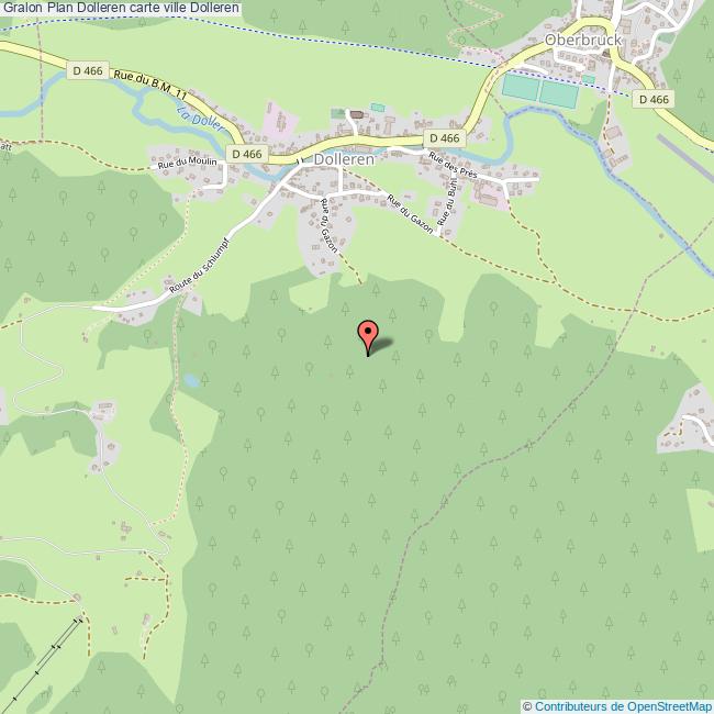 Plan Dolleren carte ville Dolleren