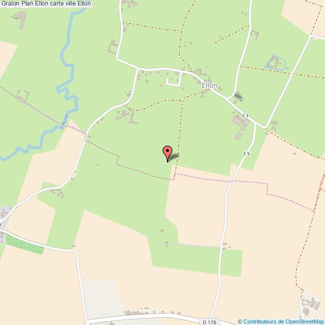 Plan Ellon carte ville Ellon