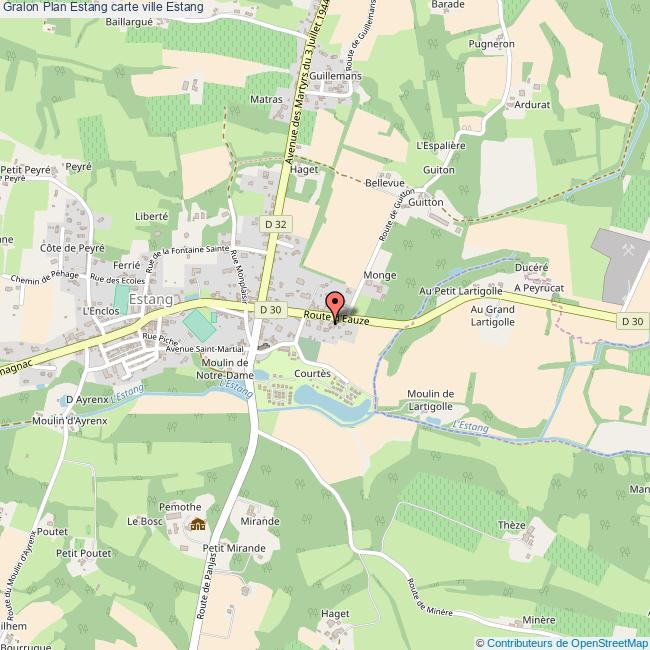 Mairie Estang informations commune de Estang 32