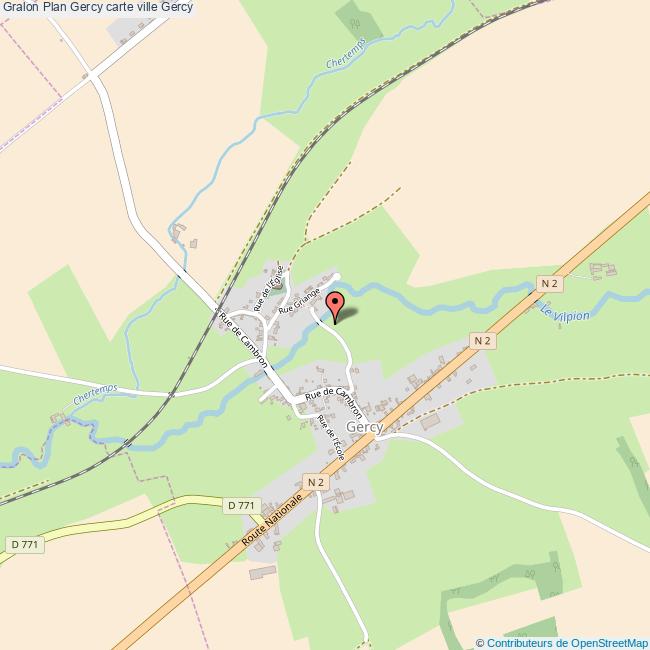 Mairie Gercy informations commune de Gercy 02